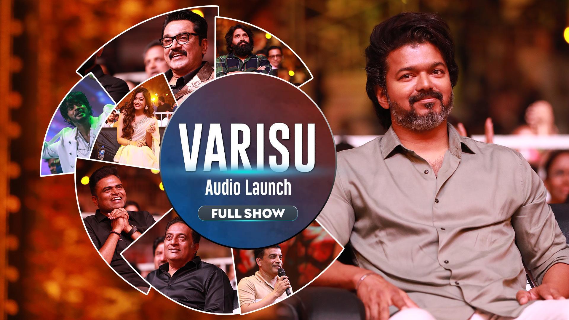 Watch varisu-audio-launch only on Watcho